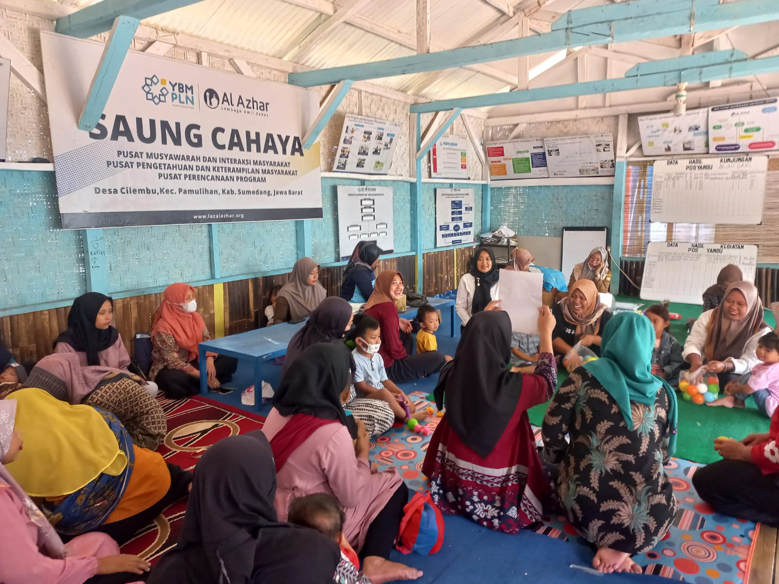 Cegah Stunting, Pengurus Saung Cahaya dan Bidan Desa Cilembu Rutin ...
